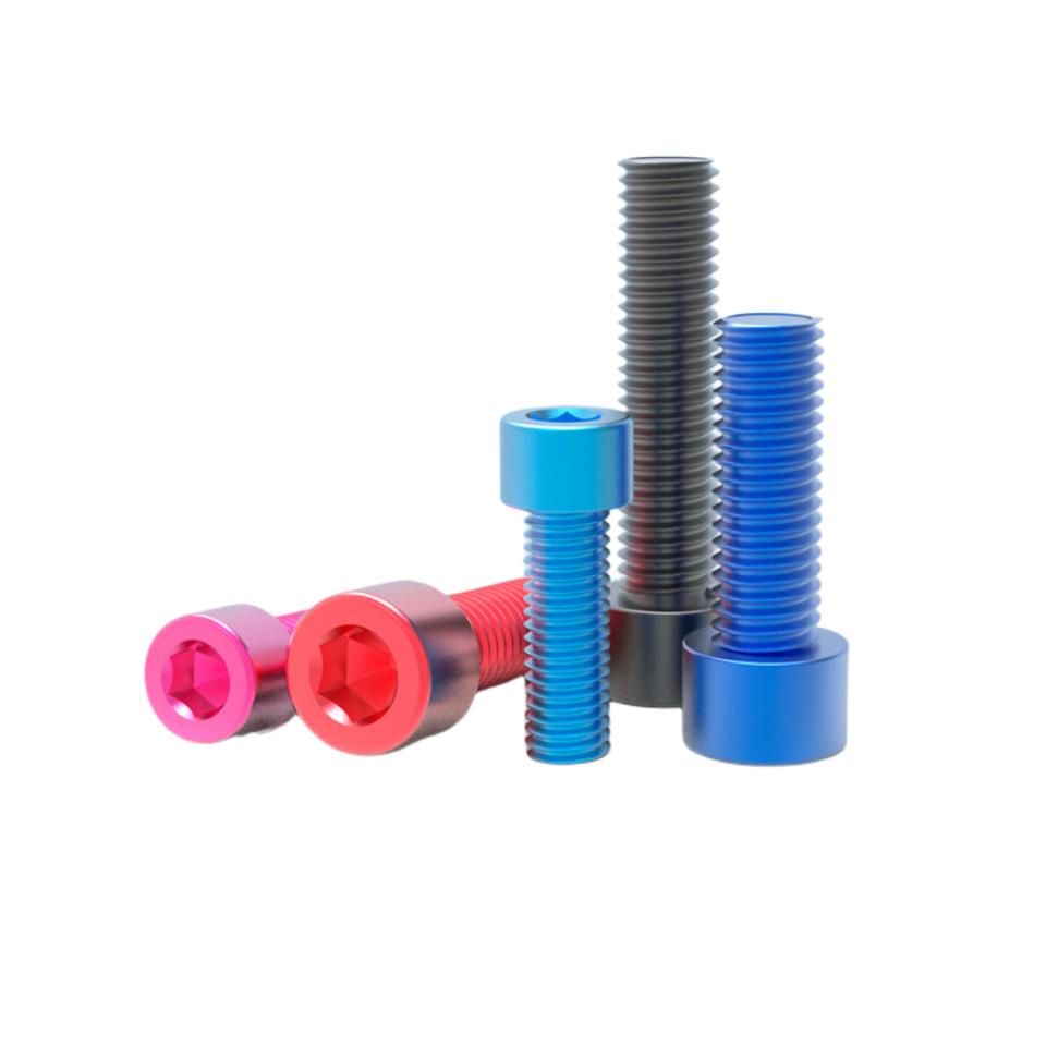Color Aluminum Socket head machine screws – sunhardware.cn